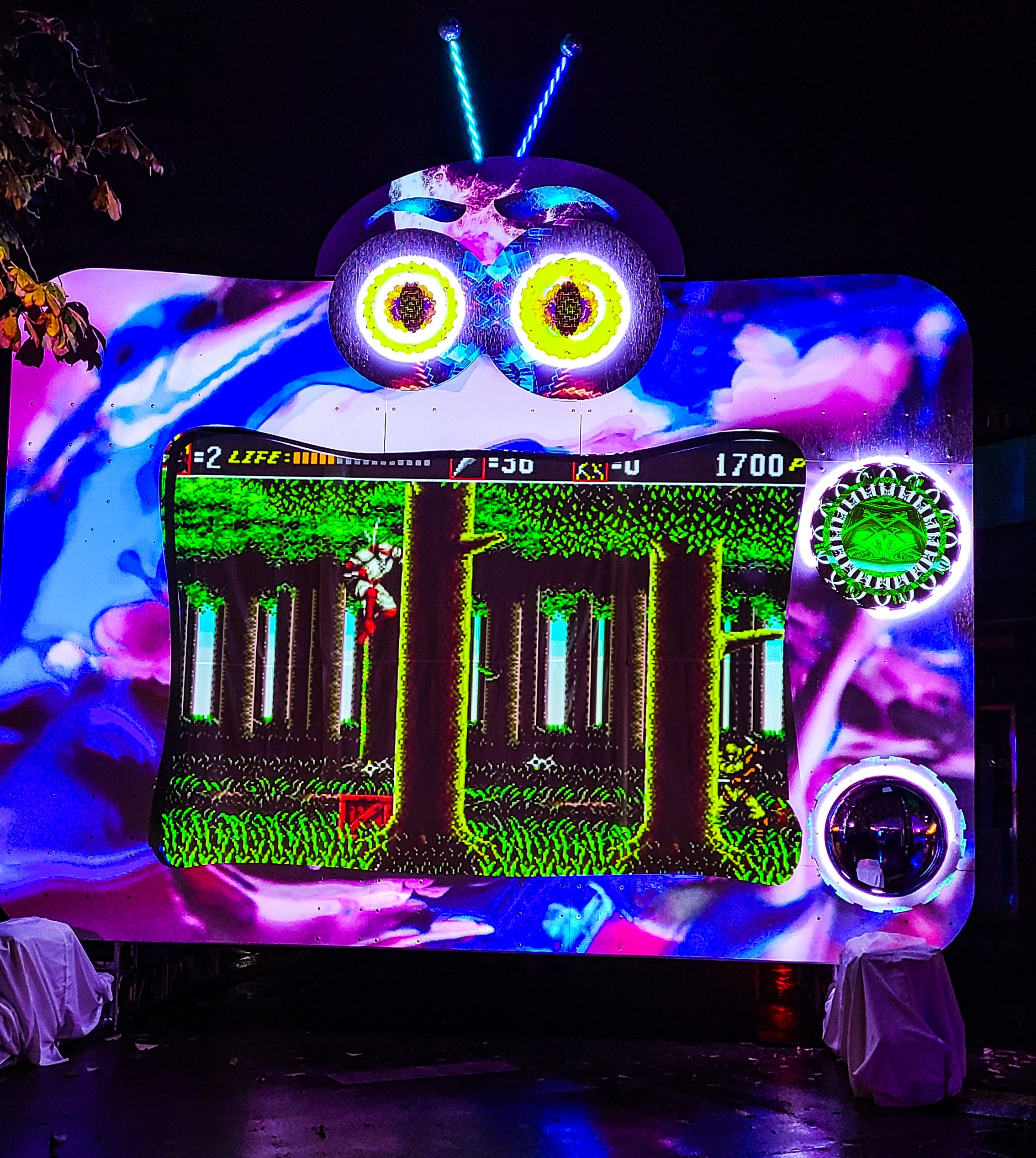 Tele-Trip Interactive Art Install @ Lumier-YVR2023 - Soluna Productions